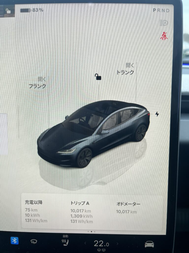テスラ モデル3ハイランド 購入から1万キロ走行してみた感想 | Omickeyのテスラライフ